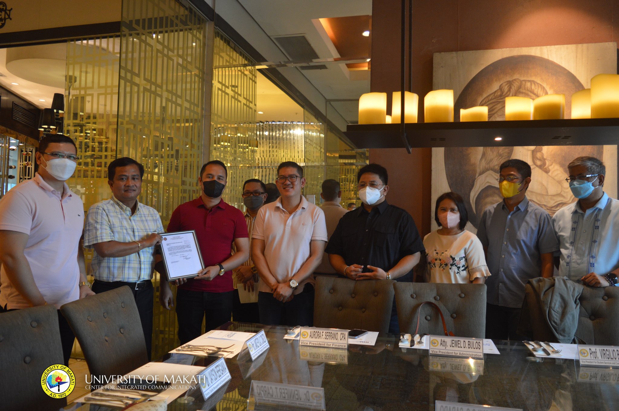 CHED Awarded Certificate of Program Compliance (COPC) for two Programs ...