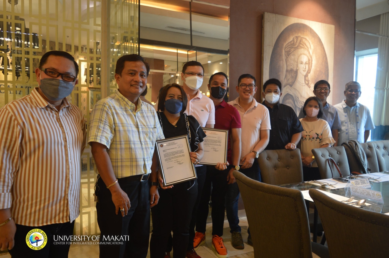 CHED Awarded Certificate of Program Compliance (COPC) for two Programs ...