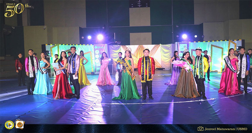 2022's Mister and Miss UMak Shines GOLD