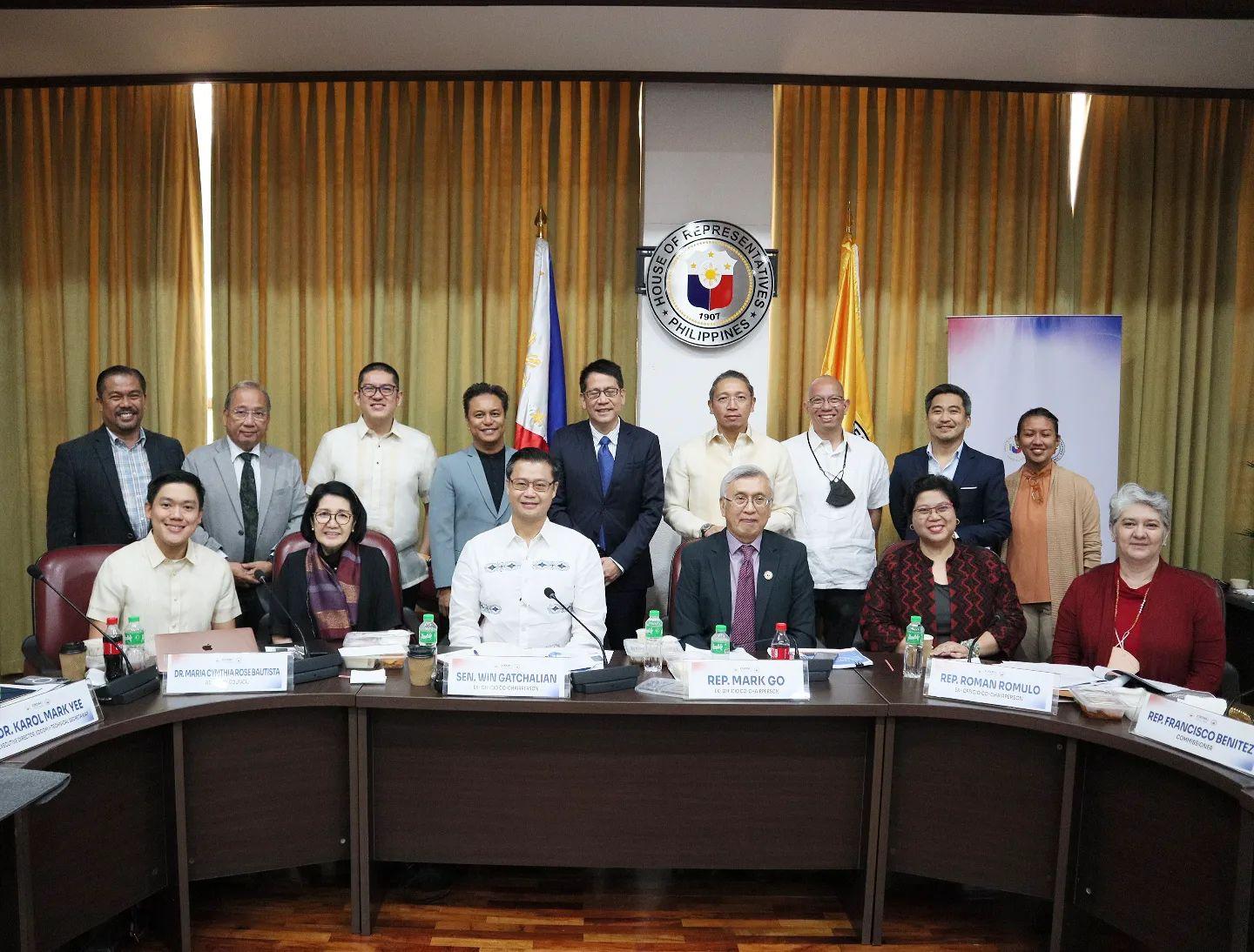 UMak President Ramos Attends PH Congress' EDCOM 2