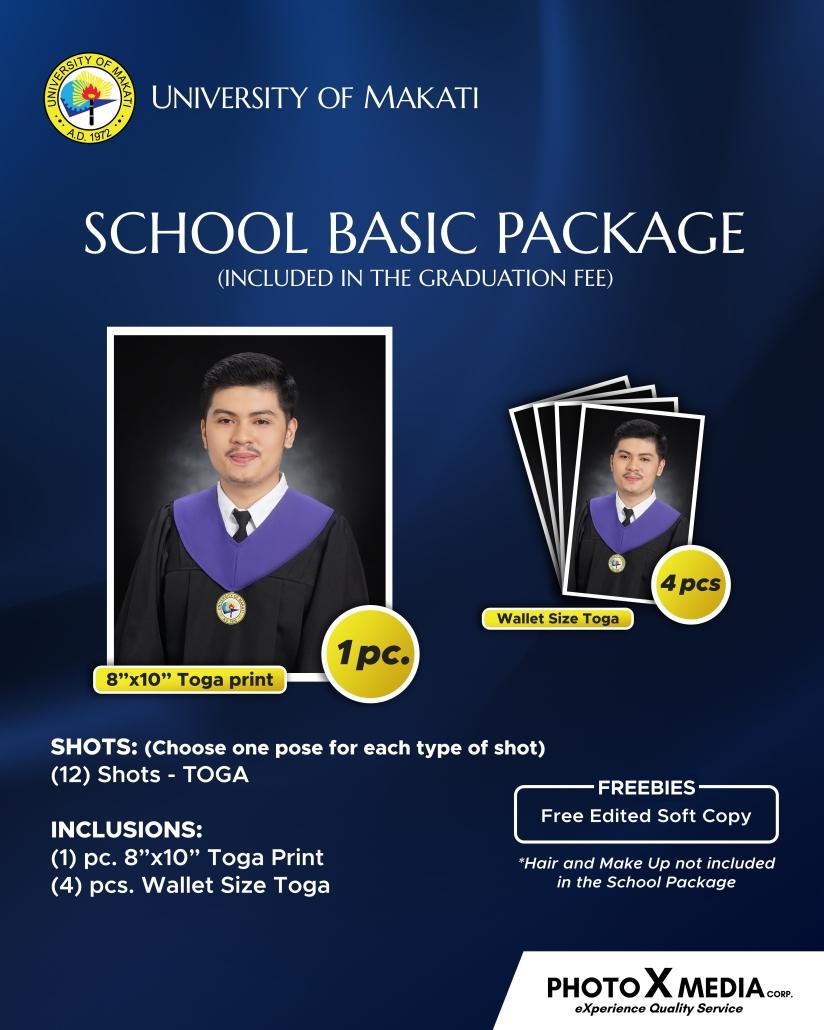 Graduation 2023 photo packages - University of Makati - PH