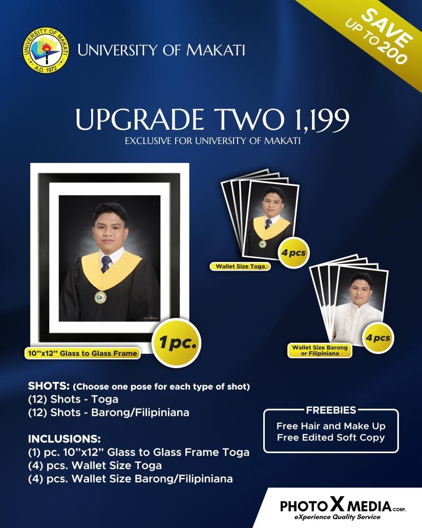 Graduation 2023 photo packages - University of Makati - PH