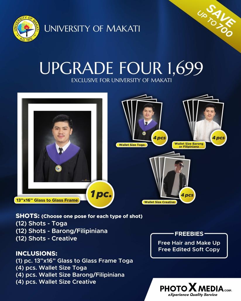 Graduation 2023 photo packages - University of Makati - PH