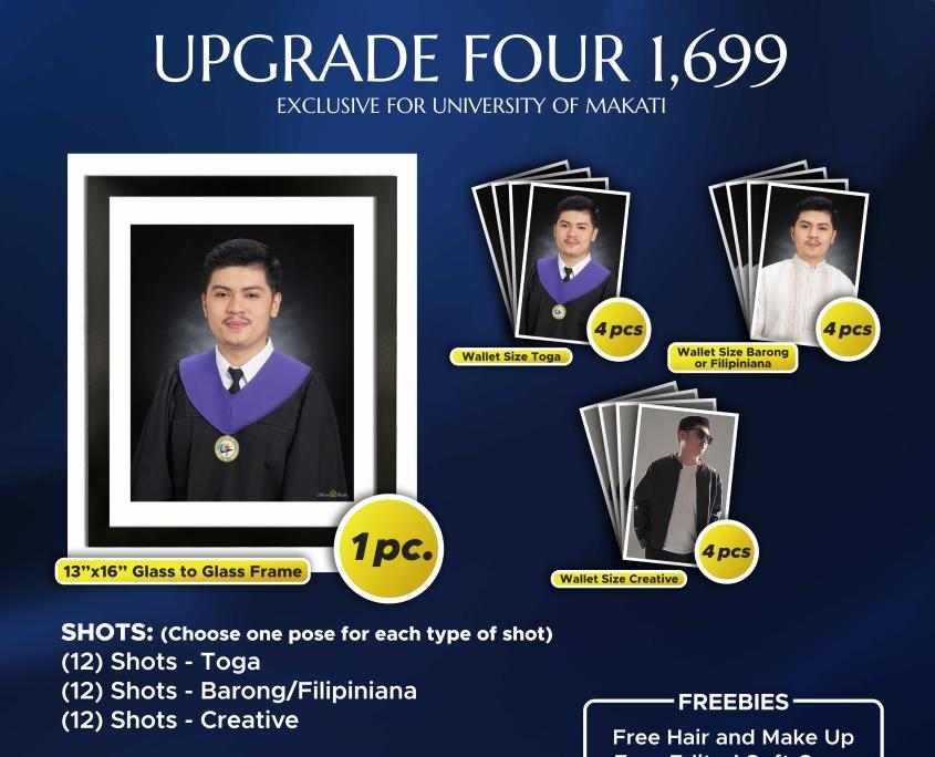 Graduation 2023 photo packages - University of Makati - PH