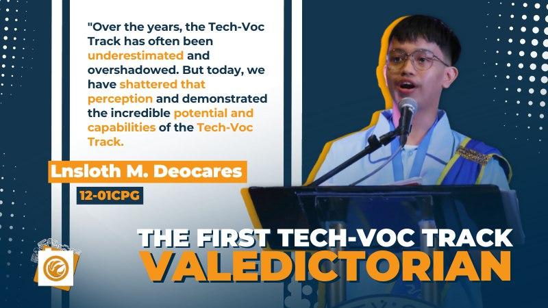 Tech-Voc student breaks stereotypes, emerges Valedictorian