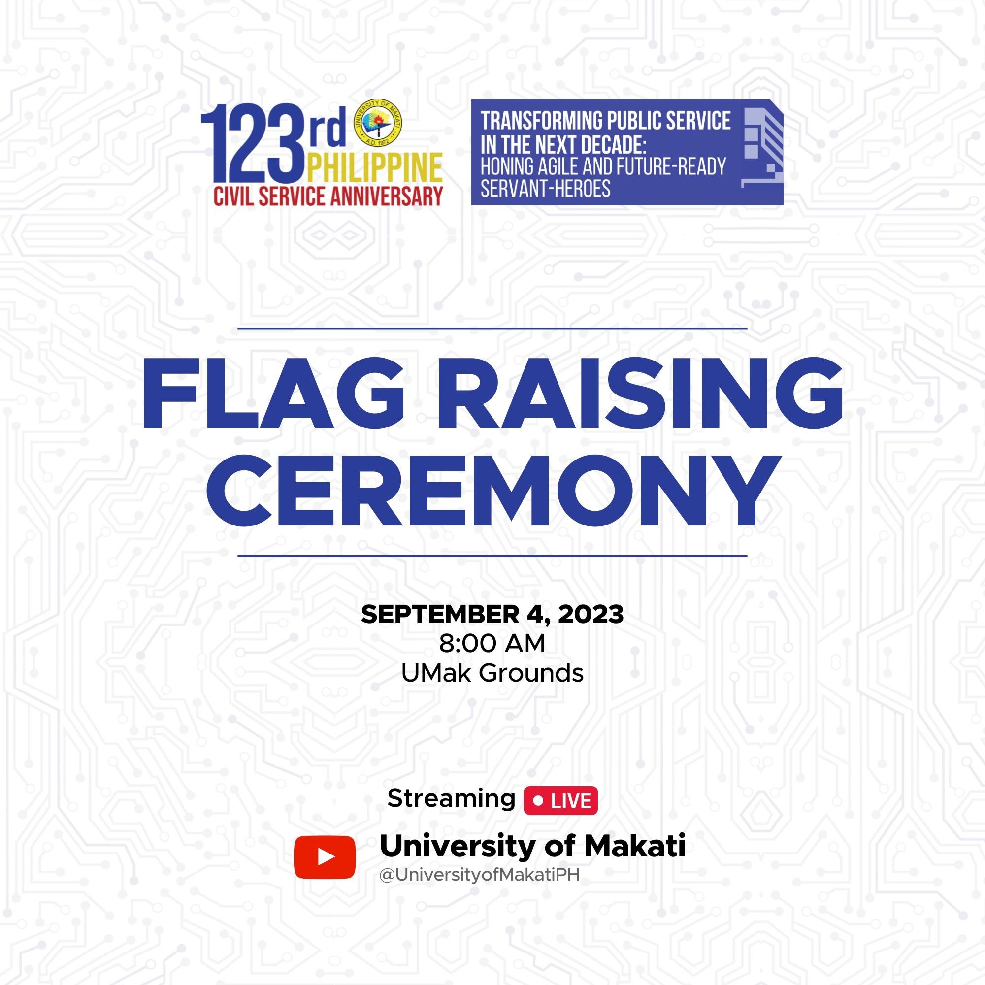 UMak Joins 123rd Civil Service Month Anniversary