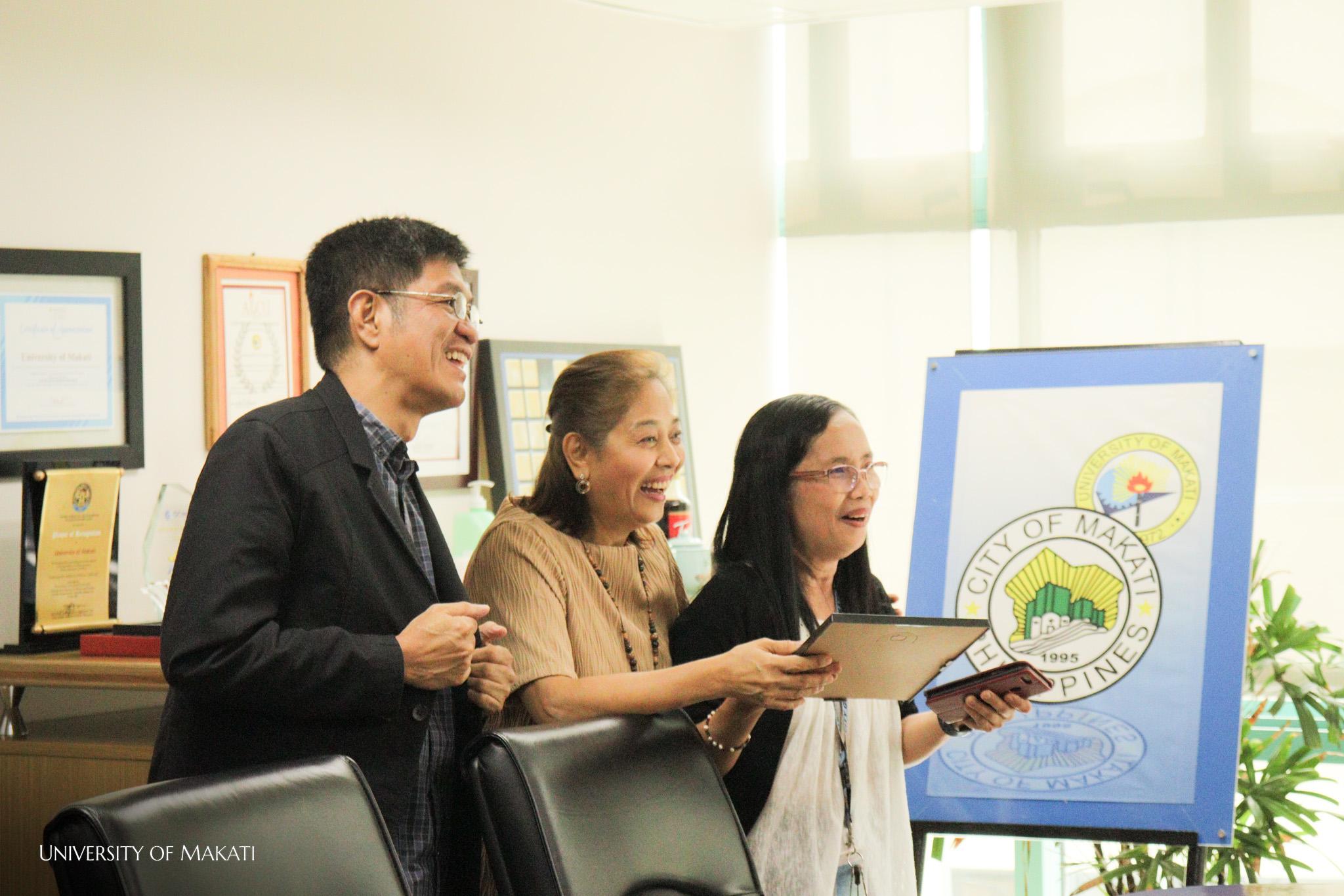 UMak Civil Engineering Program Grants COPC from CHED