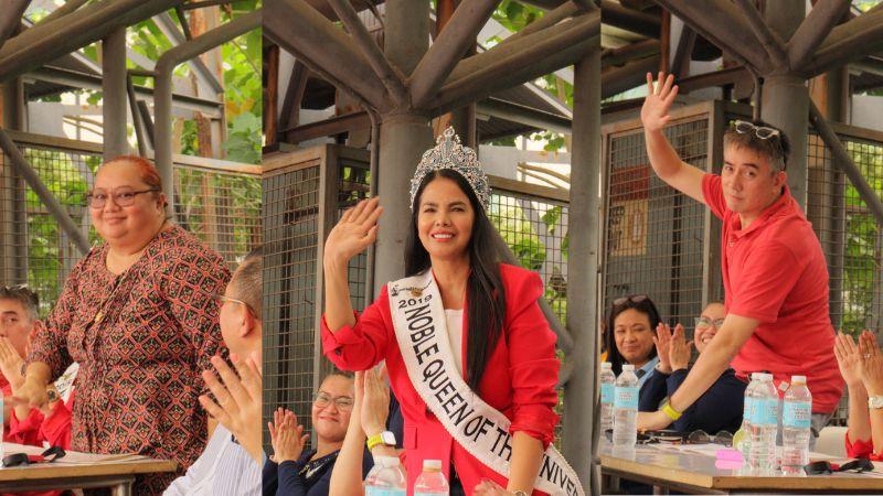 The Filipino Culture and Traditions were conspicuous at UMak's Timpalak Tagakan 2023