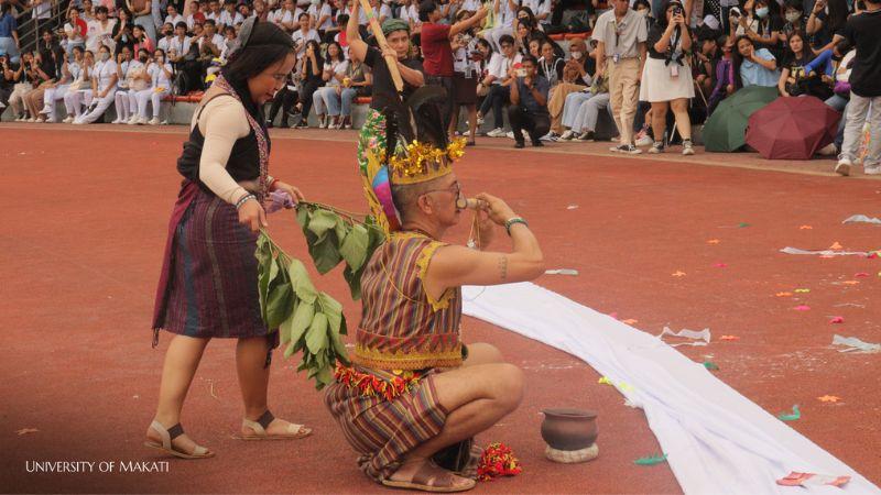 The Filipino Culture and Traditions were conspicuous at UMak's Timpalak ...