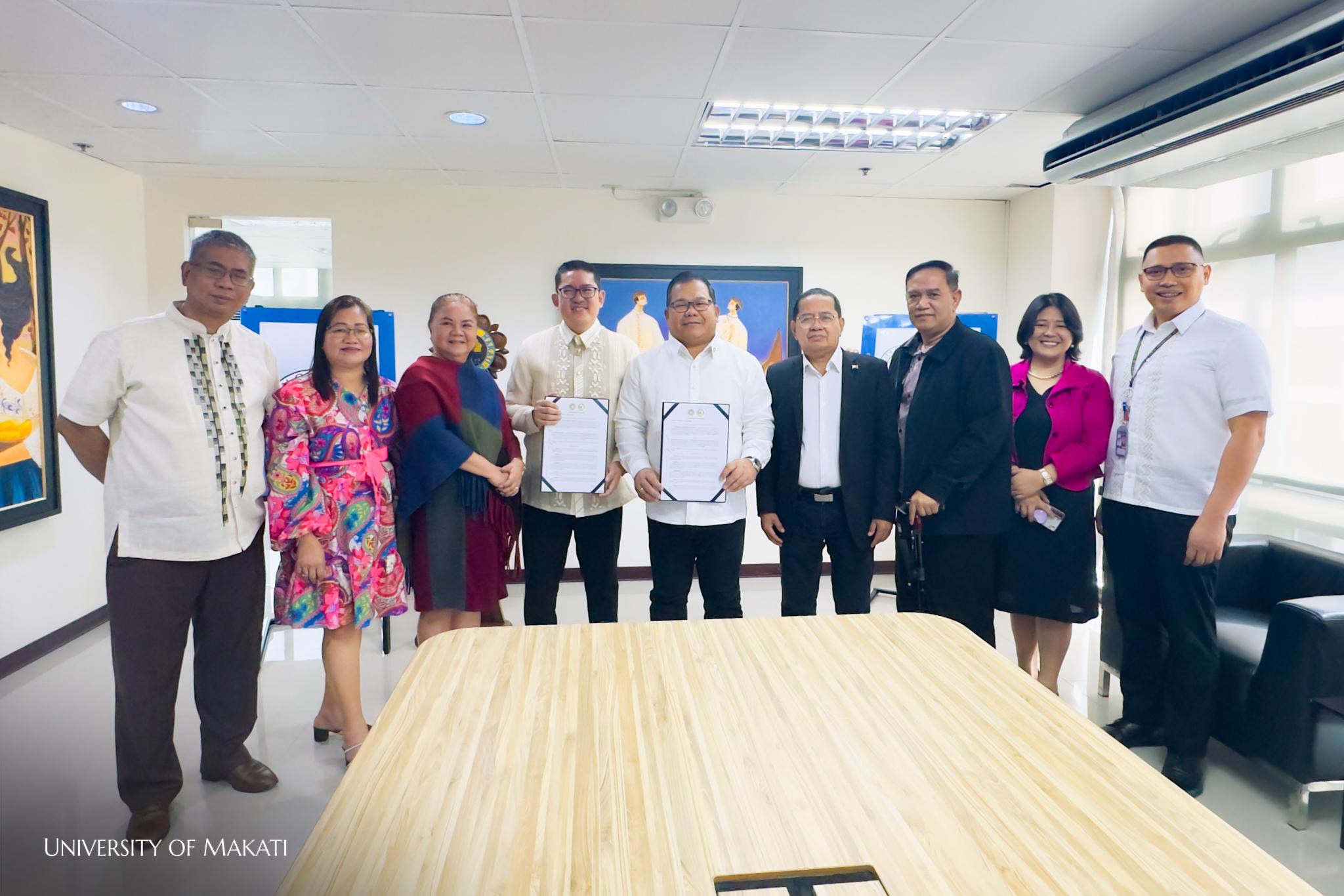 UMak signs MOA with Cooperative Development Authority: Elevating Training Coops in PH