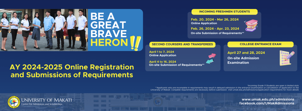 Apply for College - University of Makati