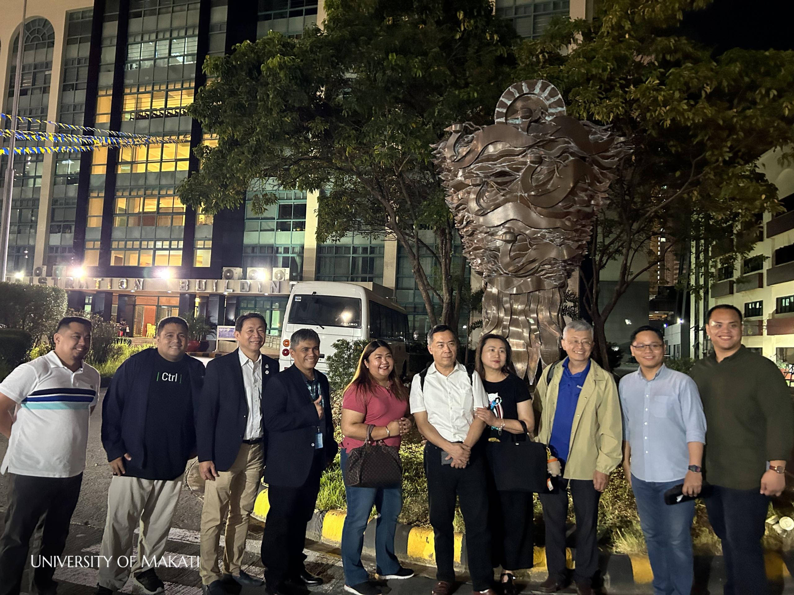 UMak's Rotaract Club welcomes the Rotary Club of Taguig West and Taipei ...