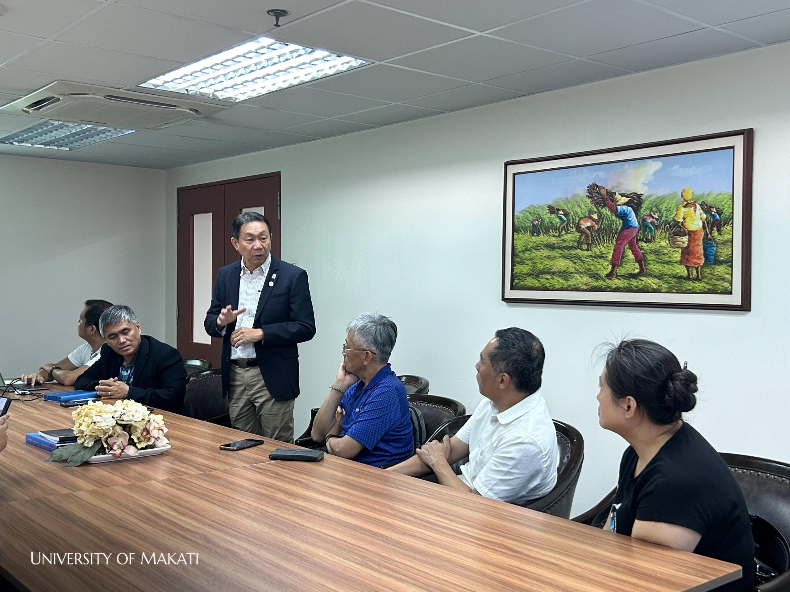 UMak's Rotaract Club welcomes the Rotary Club of Taguig West and Taipei ...