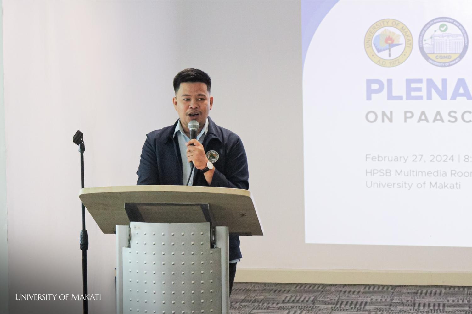 Center for Quality Management and Development conducts a plenary ...