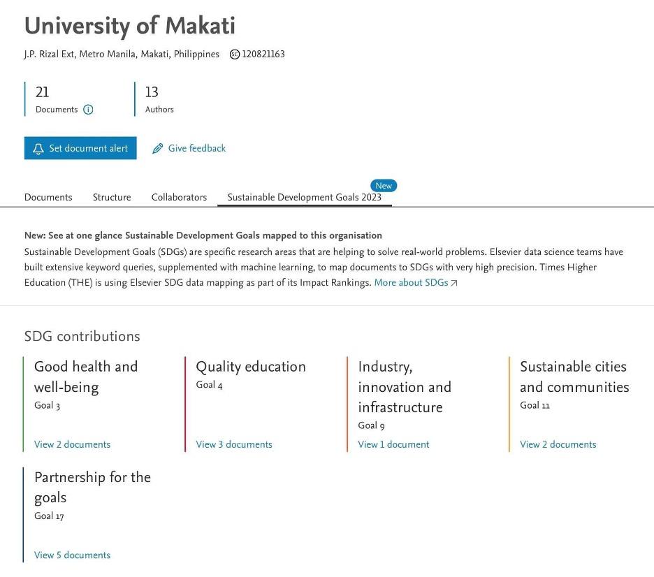 Upping Research From 4 to 21: SCOPUS Increased Indexed UMak Researcher ...
