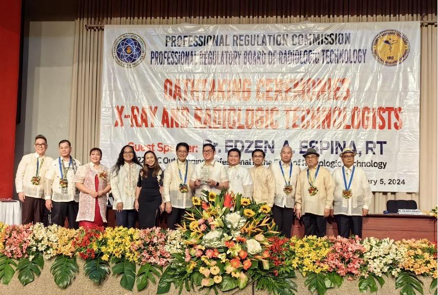 Pres. Ramos, Officials Attended Oath Taking of New Heron X-Ray & Radiologic Technologist 2024 ...