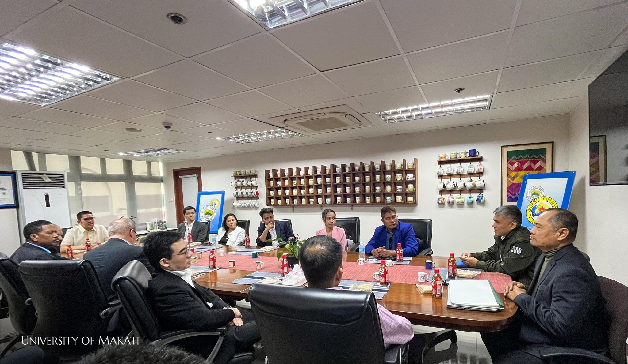 UMak welcomes delegates from Timor-Leste