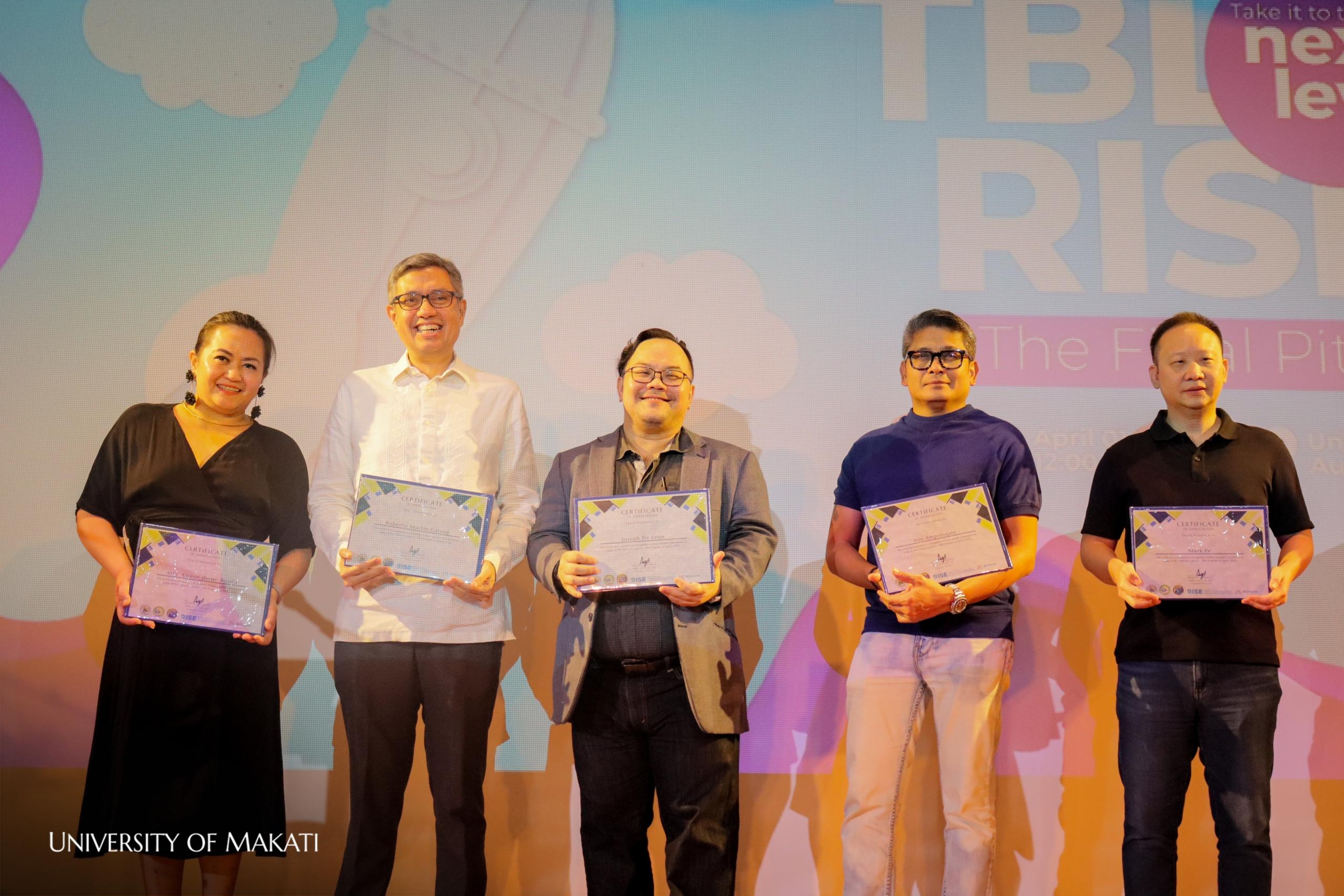 Ronin with UMak organize TBL Rise: The Final Pitch