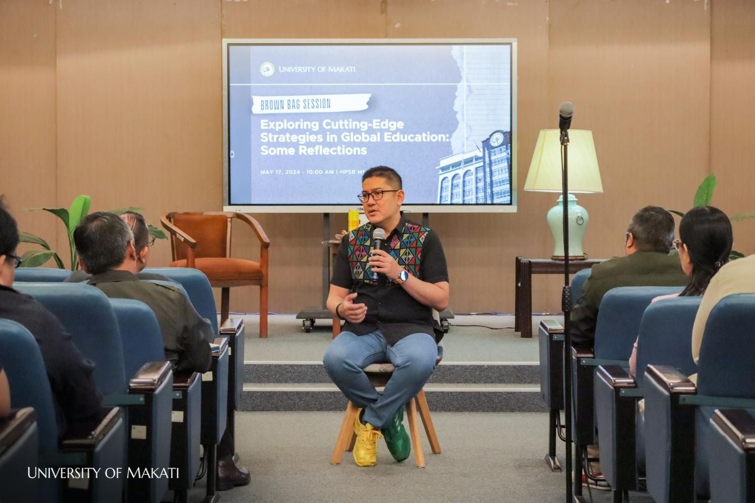 UMak conducts this year's first Brown Bag Session