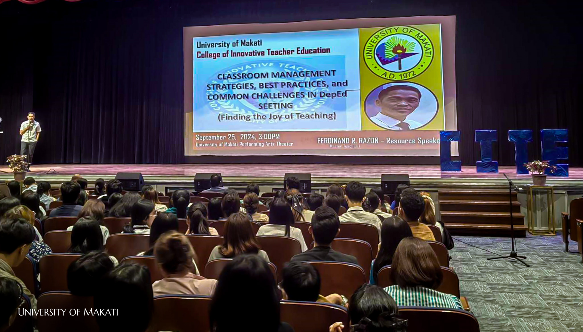 CITEzens Orientation: A Starter Pack for the Catalysts for Change