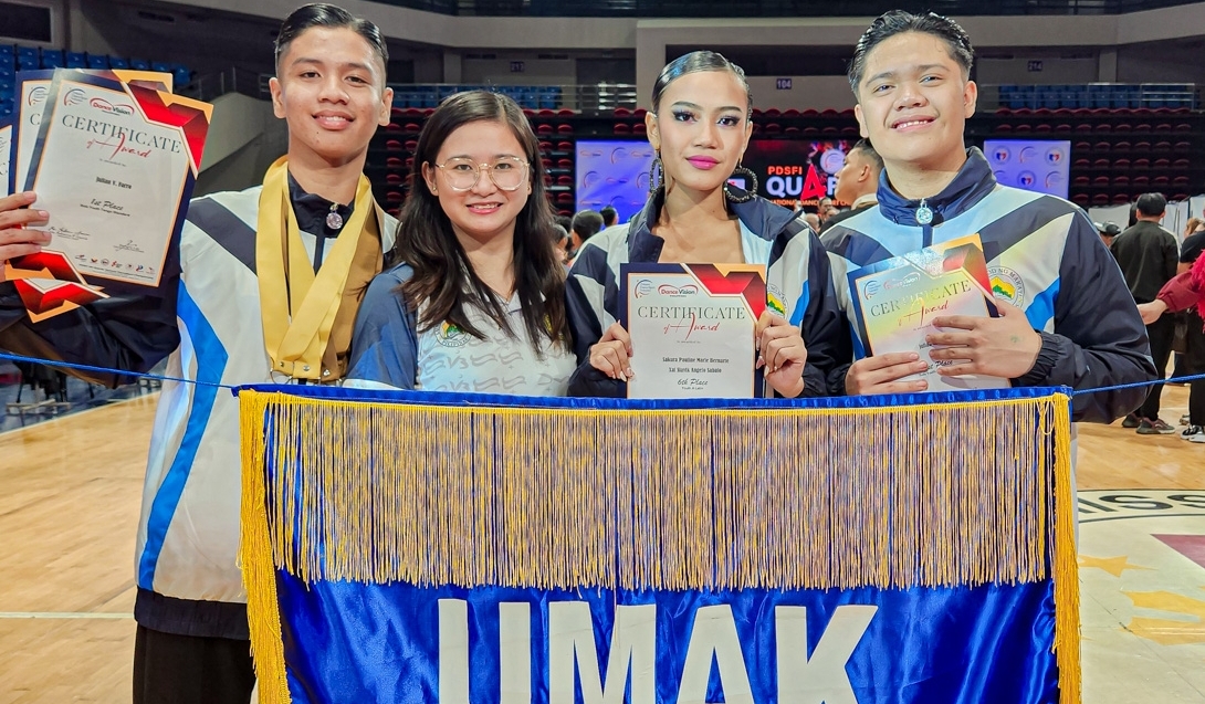UMak Dancesport shines at the PDSFI Quarter Ranking National Championship