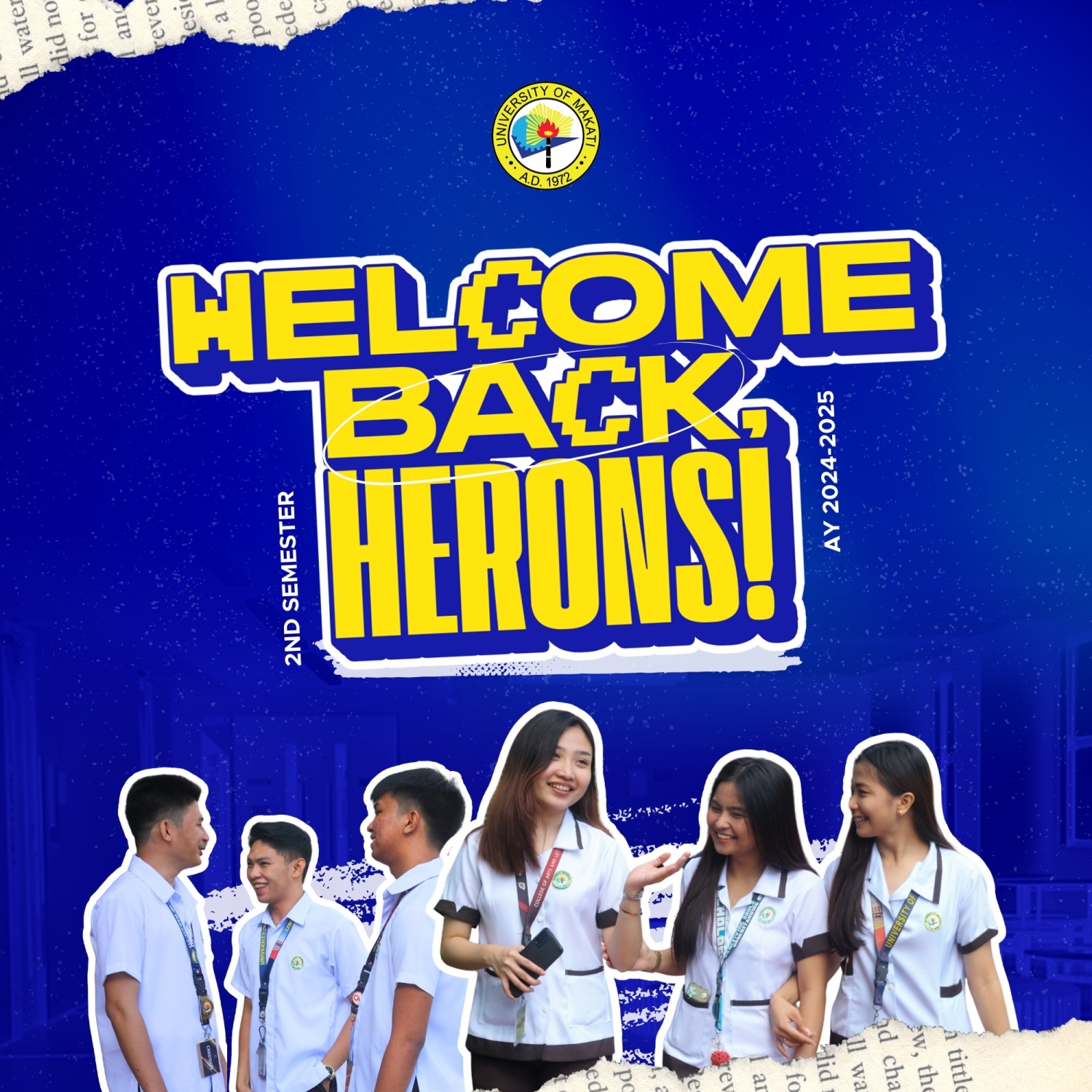 Welcome back Herons!