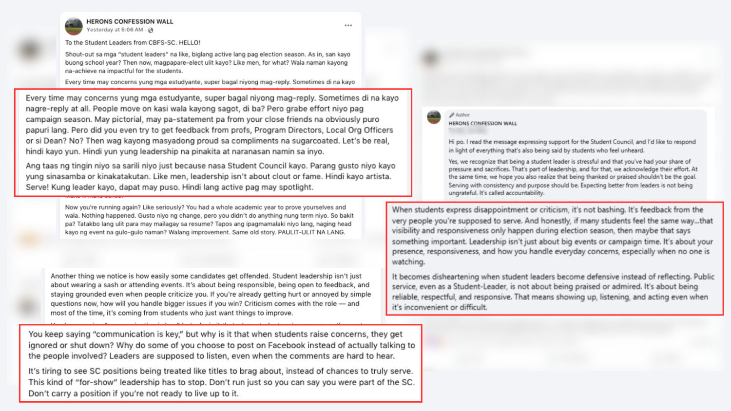 BEYOND THE BIO: FOR THE STUDENTS OR FOR THE CLOUT?