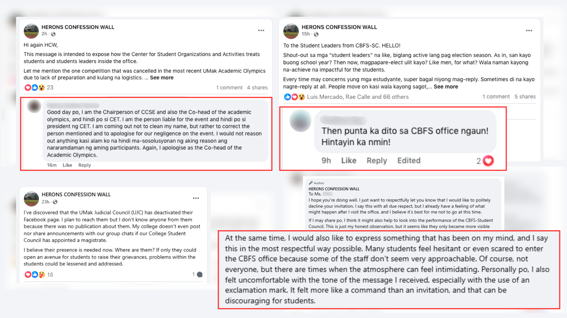 BEYOND THE BIO: FOR THE STUDENTS OR FOR THE CLOUT?