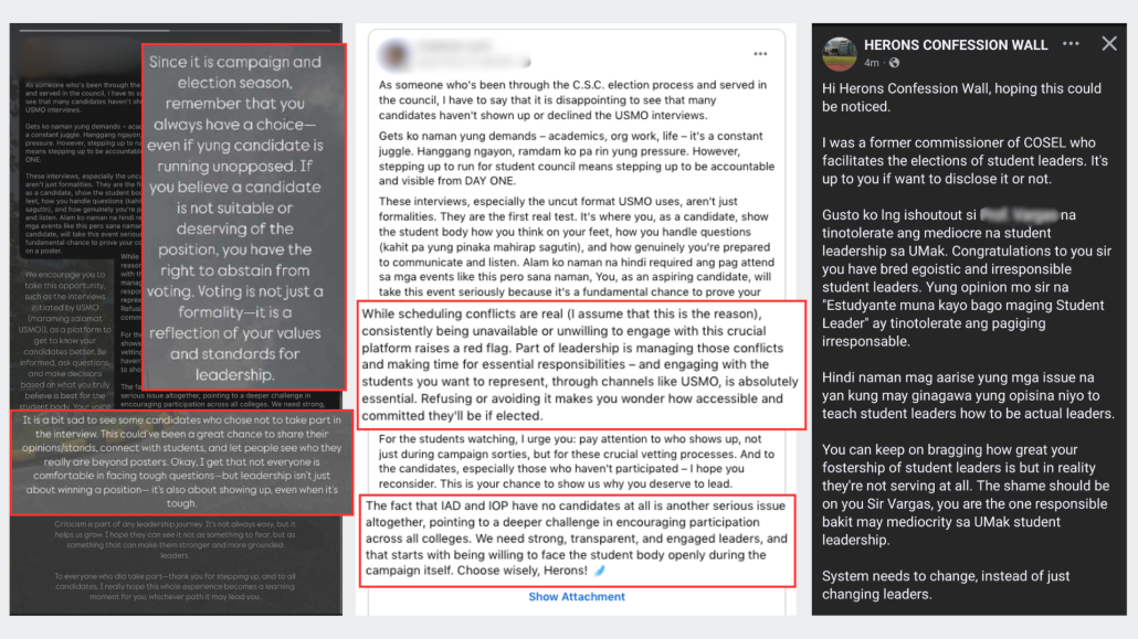 BEYOND THE BIO: FOR THE STUDENTS OR FOR THE CLOUT?