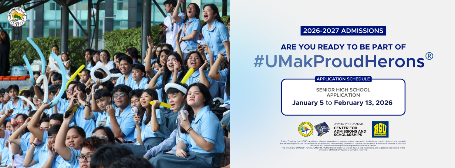 Apply to the Higher School of UMak - University of Makati - PH